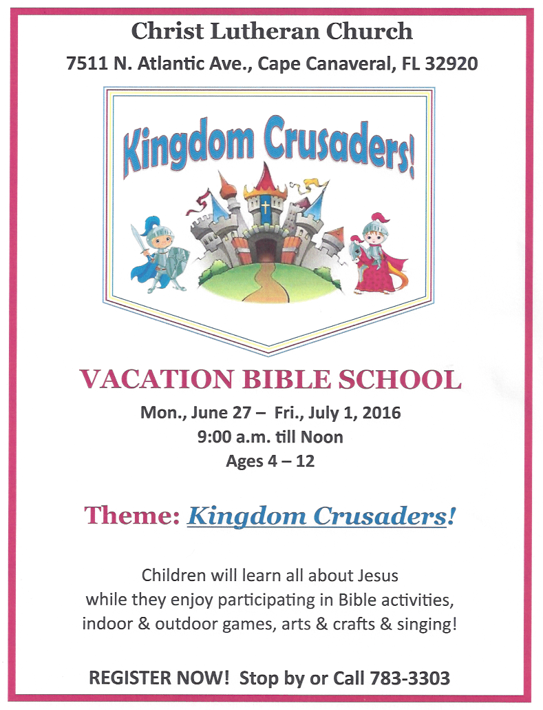 2016 Archives Christ Lutheran Cape Canaveral